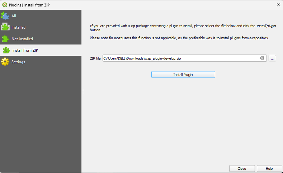 Tutorial: How to install WaPLUGIN | OCWGIS